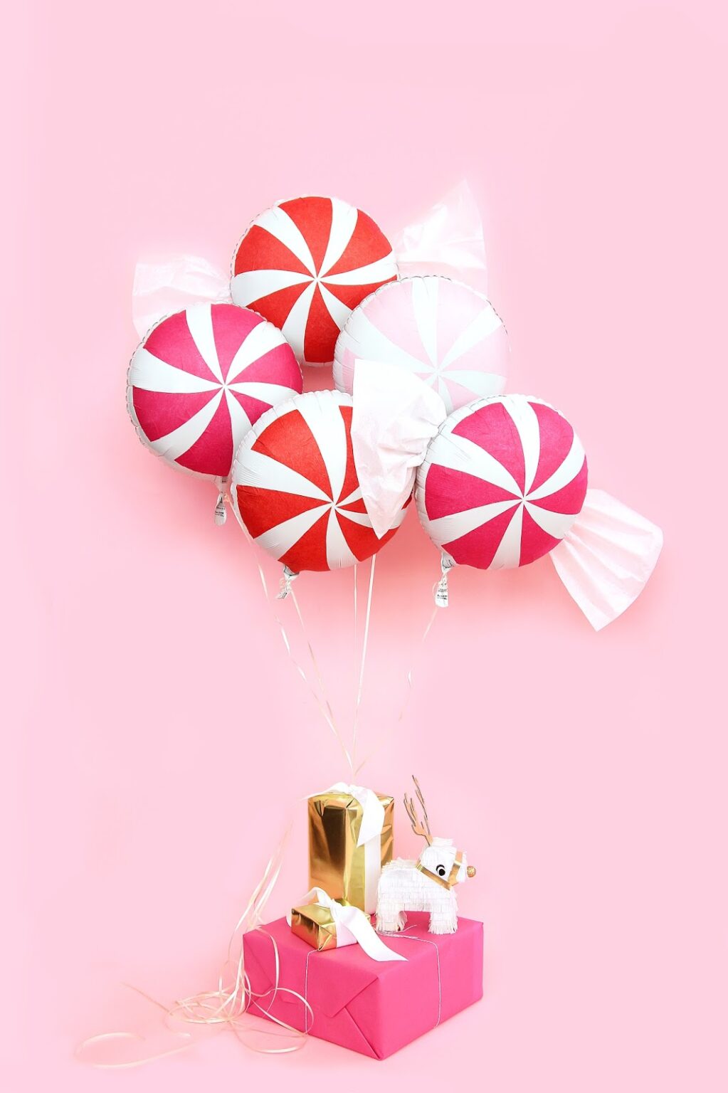 DIY Peppermint Candy Balloons – Aww Sam