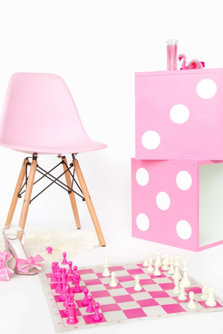 Giant Pink Dice Side Table/Storage DIY – Aww Sam