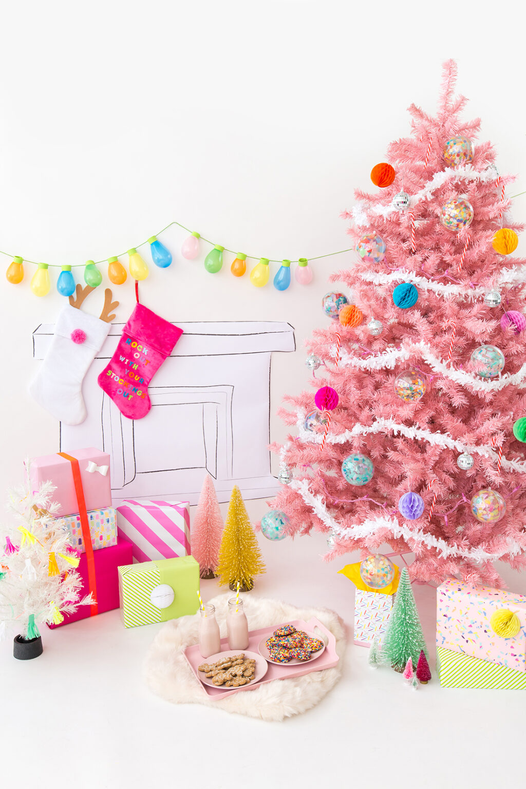 Our Colorful Holiday Decor Ideas! – Aww Sam