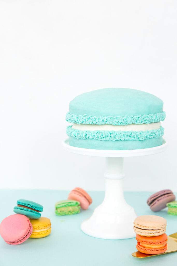 Giant Macaron Cake – Aww Sam