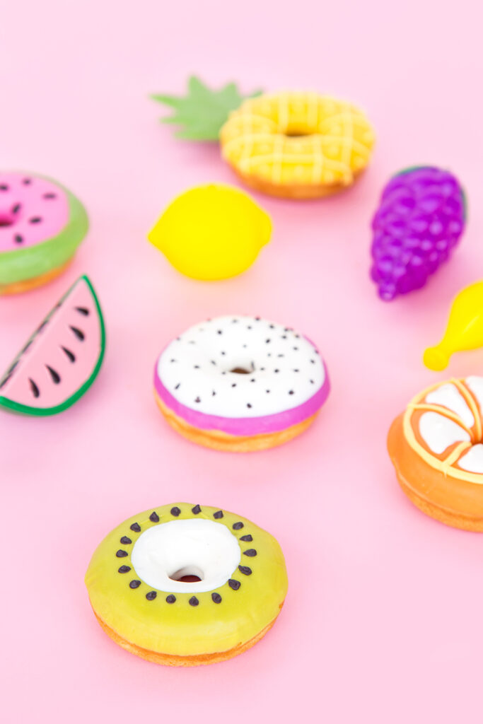 Summer Fruit Slice Donuts – Aww Sam