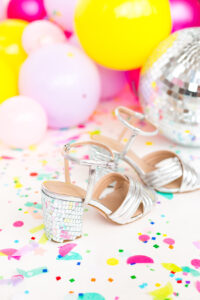 DIY Disco Ball Shoe Heels – Aww Sam