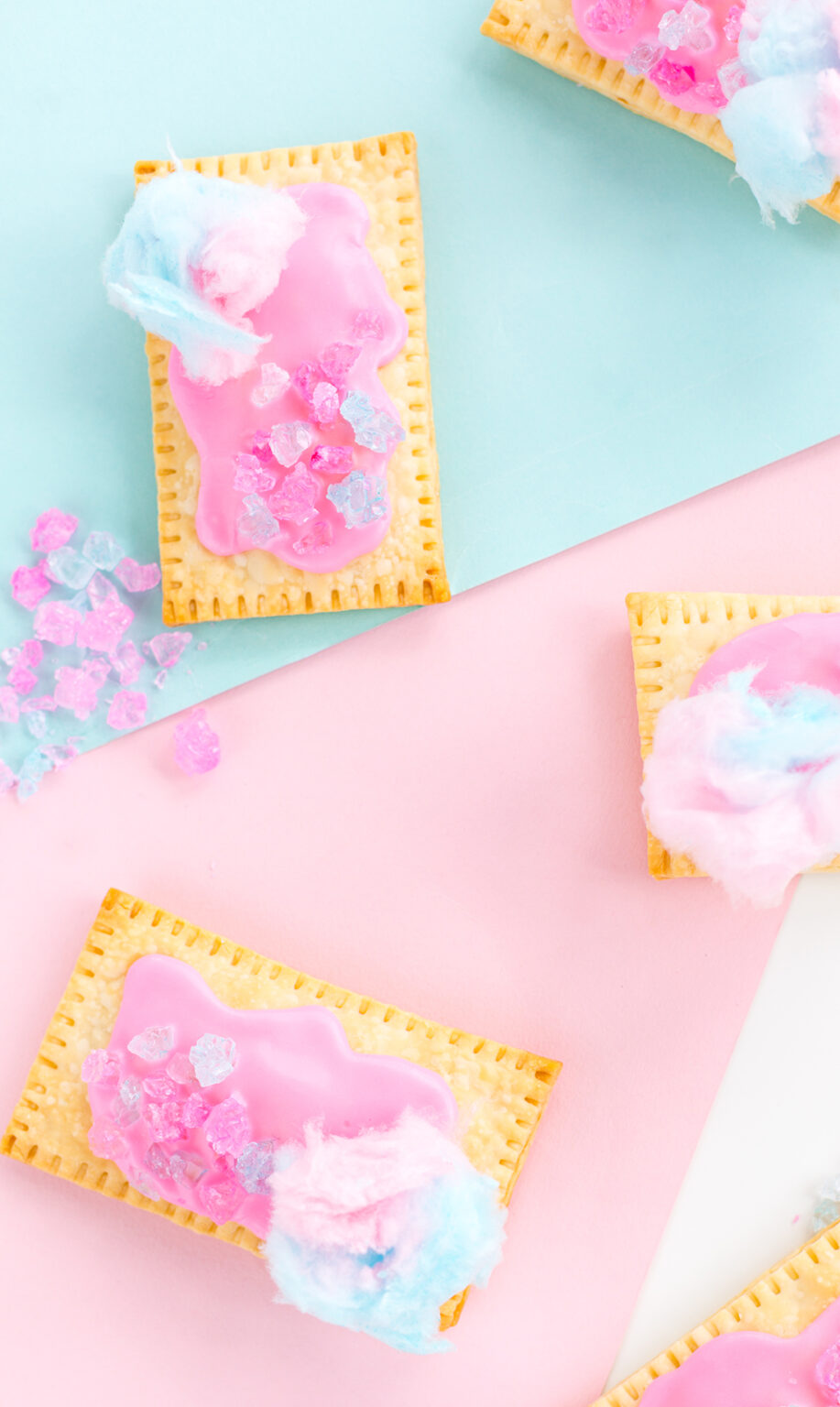Cotton Candy Pop Tarts – Aww Sam