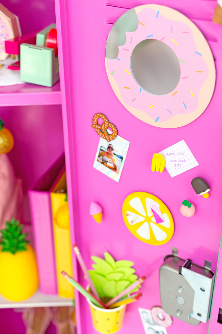 Colorful DIY Locker Decoration Ideas – Aww Sam