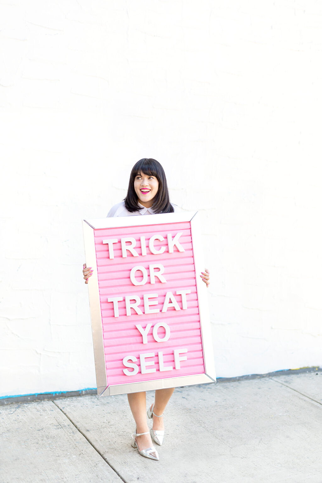 DIY Letter Board Halloween Costume – Aww Sam