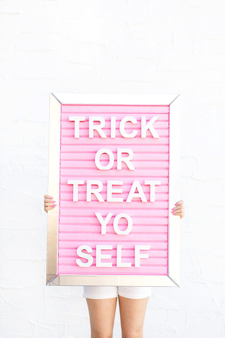DIY Letter Board Halloween Costume – Aww Sam