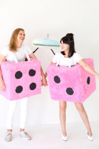 DIY Fuzzy Dice Group Costume – Aww Sam