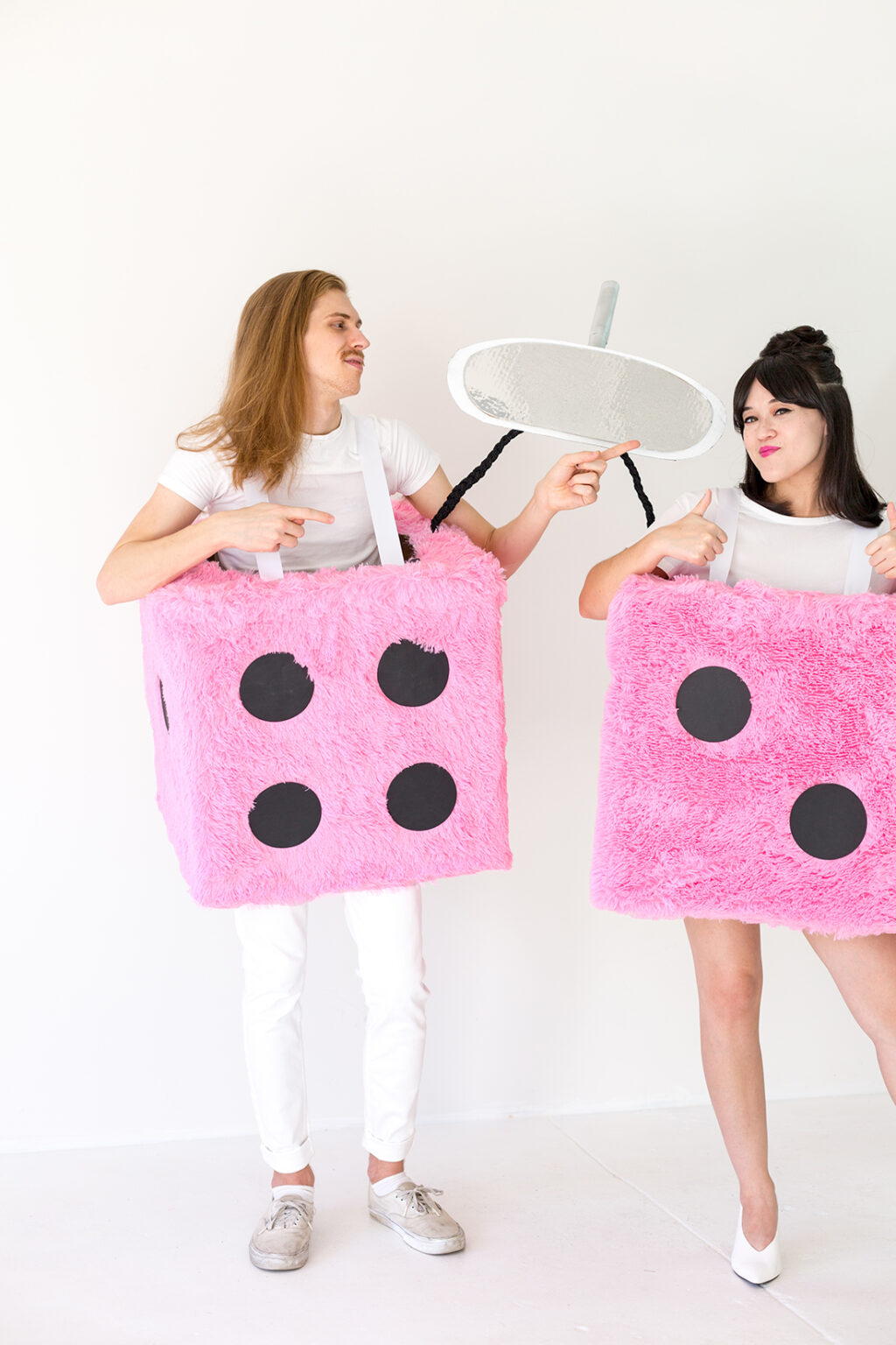 DIY Fuzzy Dice Group Costume – Aww Sam