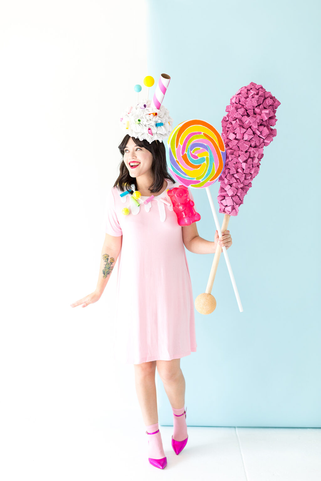 DIY Crazy Milkshake “Freakshake” Costume – Aww Sam