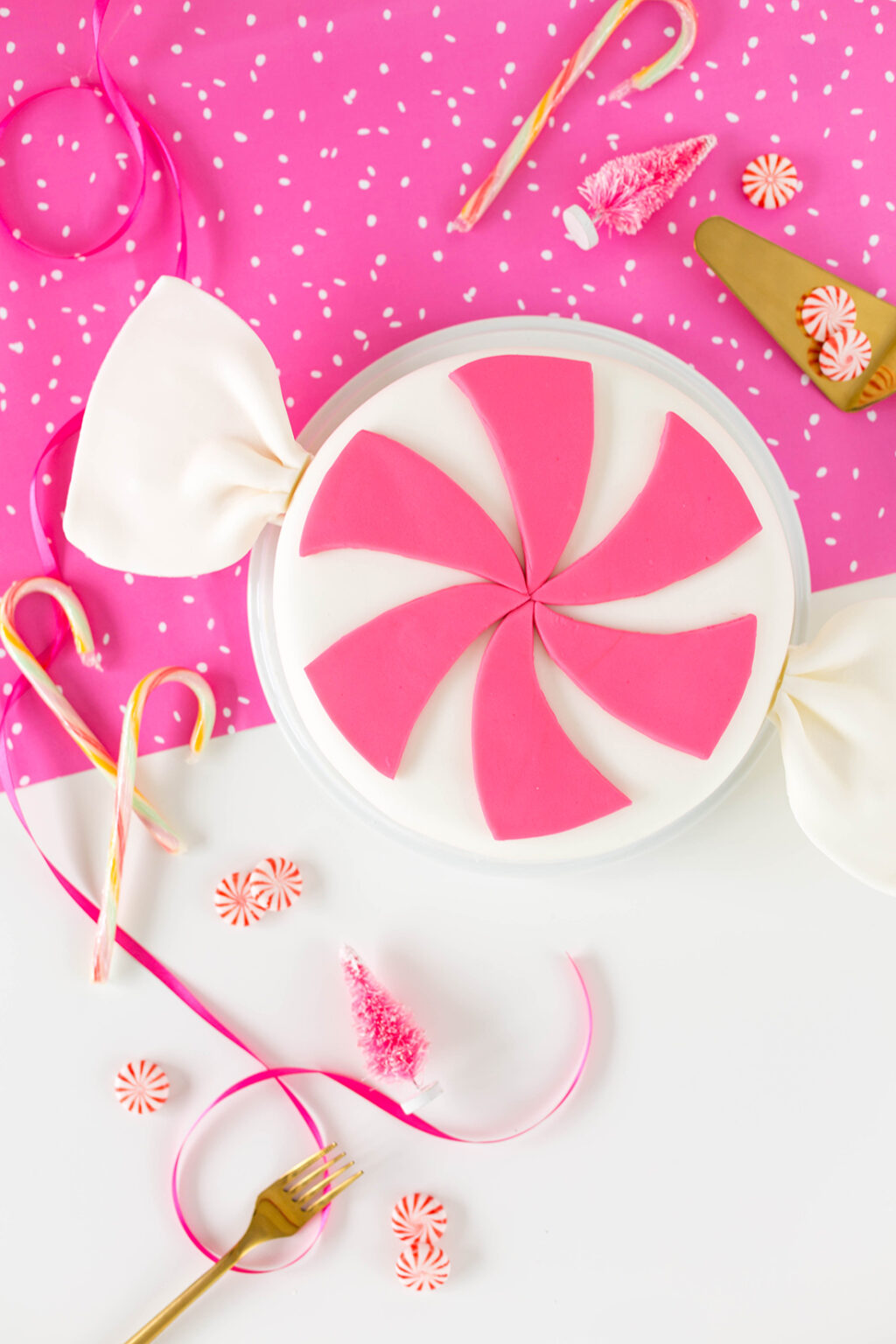 Giant Peppermint Candy Cake – Aww Sam