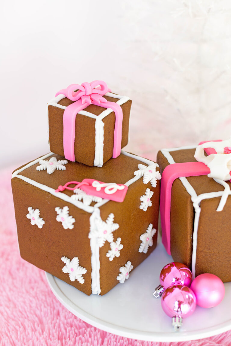 DIY Gingerbread Present Stack – Aww Sam