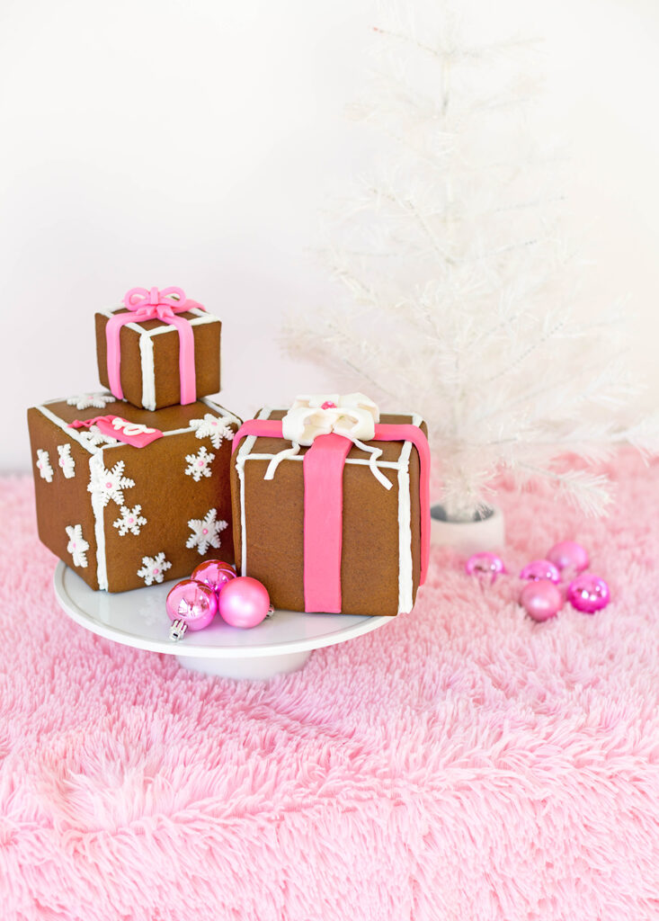 DIY Gingerbread Present Stack – Aww Sam