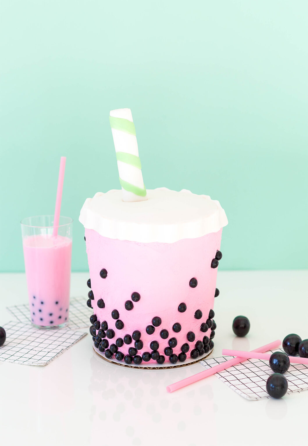 Giant Bubble Tea/Boba Cake – Aww Sam