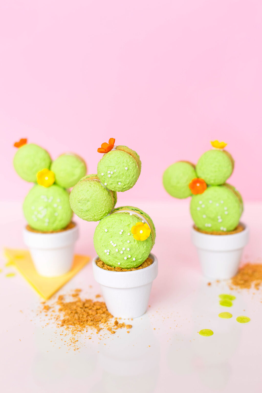Dessert Hack: Cactus Macarons – Aww Sam