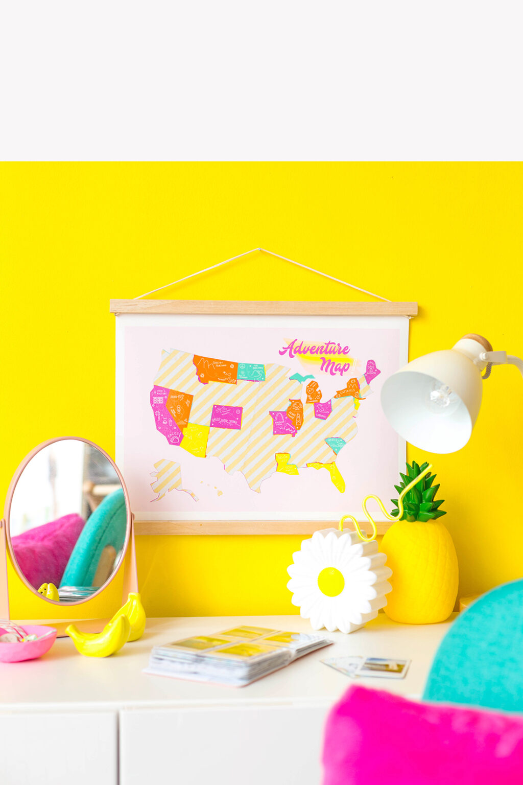 DIY Scratch Off Travel Map + Printable – Aww Sam