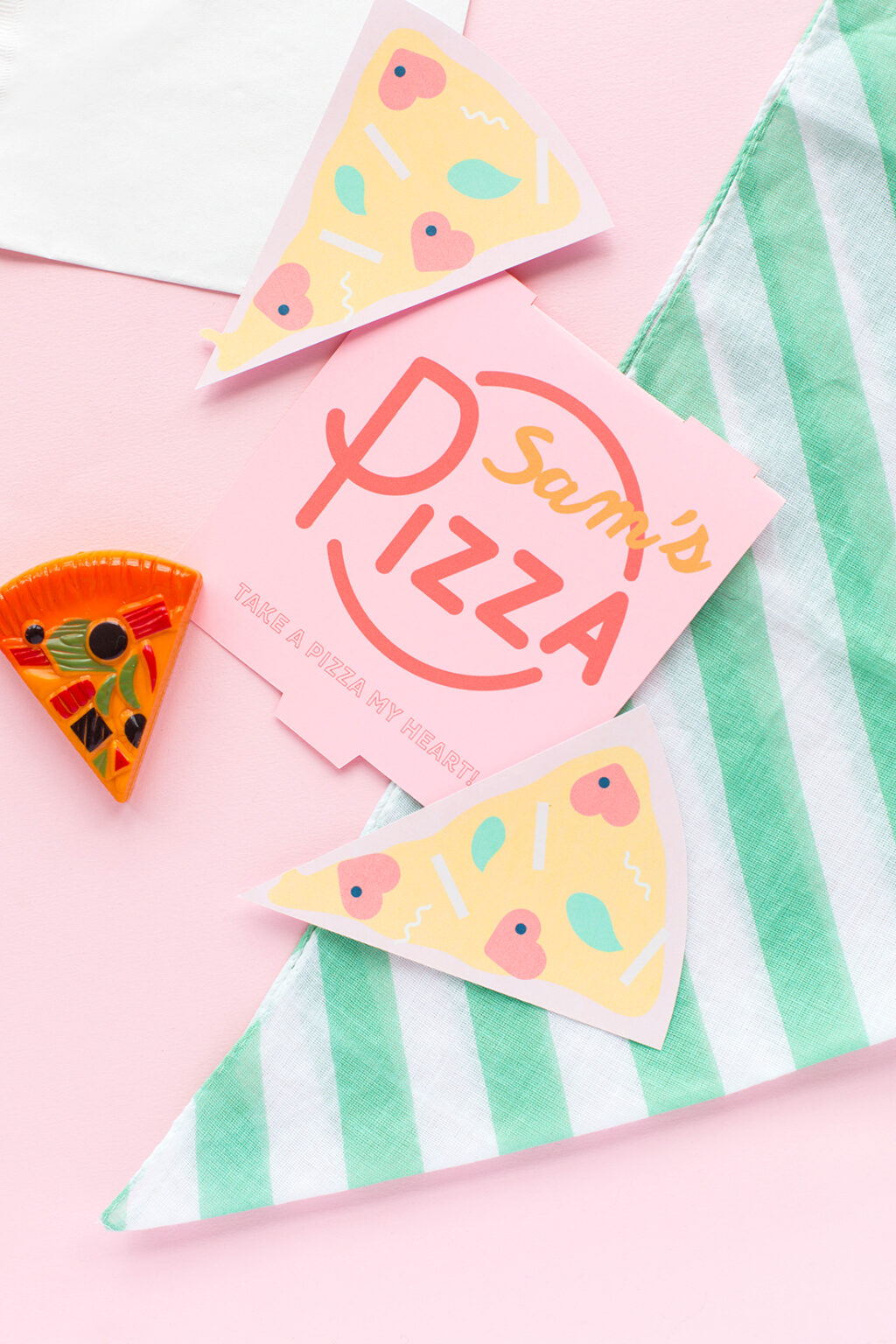 Last Minute Printable Pizza Valentines – Aww Sam