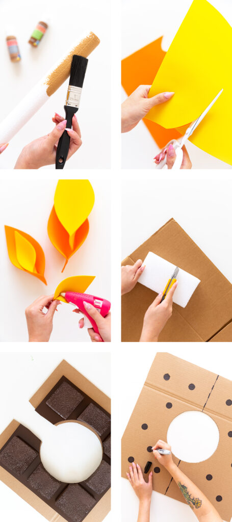 DIY Campfire & S’mores Couples Costume – Aww Sam